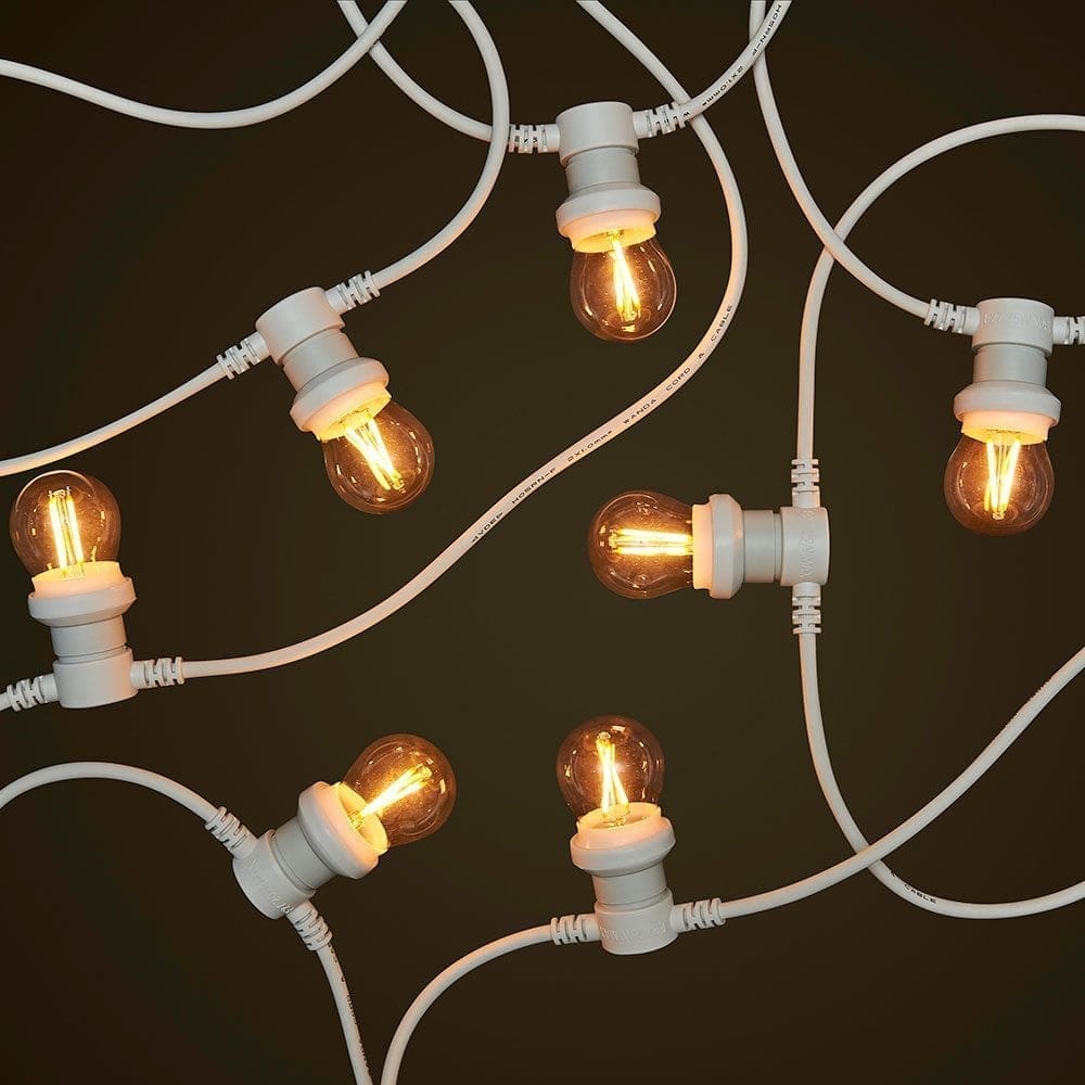 2W LED G45 Round Festoon Edison Light Globe - Mr Festoon Lights