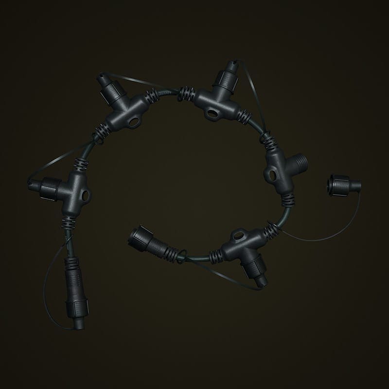 Commercial Fairy Light - 5 Way Splitter - Fairy Light Curtain